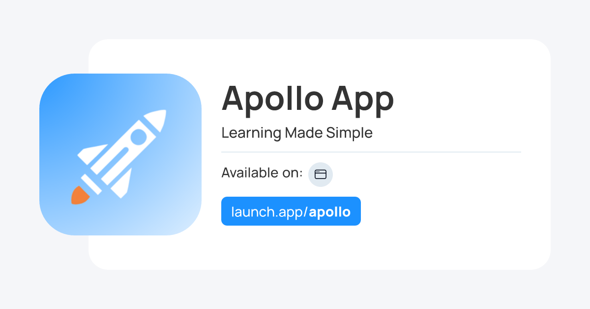 Launch Apollo App