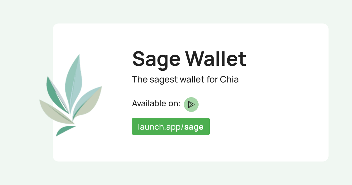 Launch Sage Wallet