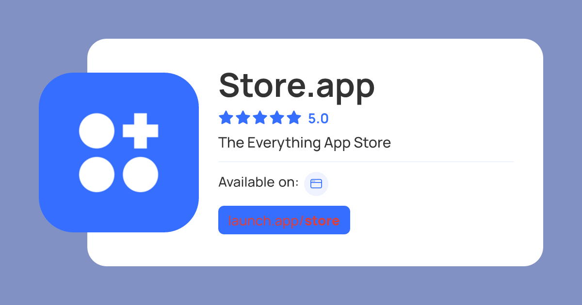Launch Store.app